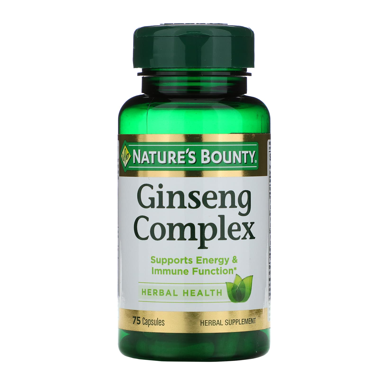 Nature’s Bounty, Ginseng Complex, 75 Capsules - RaRahappy.com - your ...