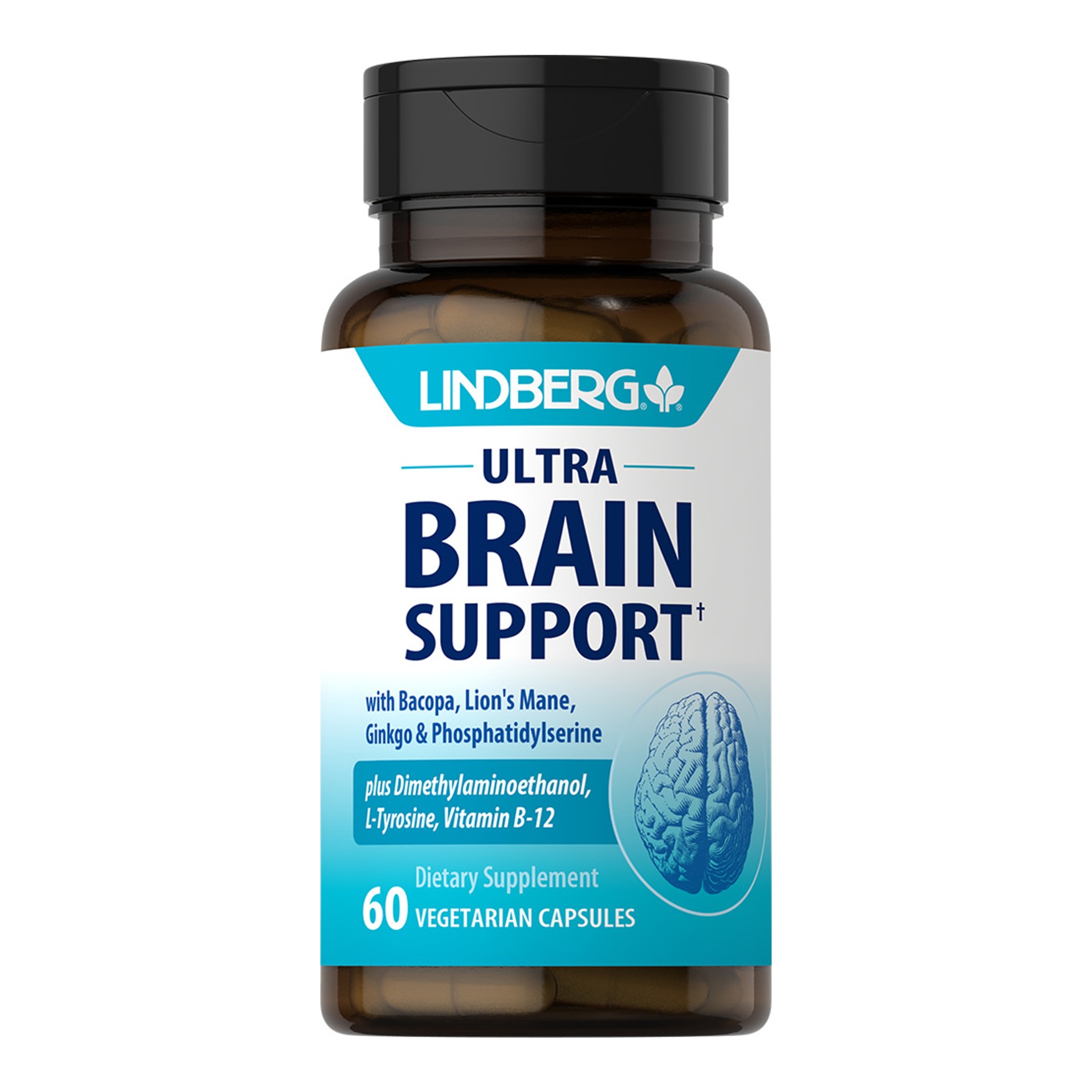 Lindberg Ultra Brain Support, 60 Vegetarian Capsules - RaRahappy.com ...